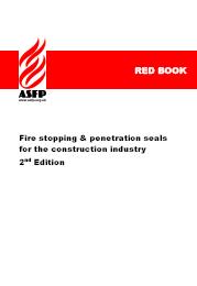 Fire stopping and penetration seals for the construction industry (Red ...