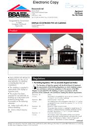 Deceuninck Ltd. Deeplas co-extruded PVC-UE cladding - The Construction ...