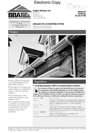 Anglian Windows Ltd. Anglian PVC-UE rooftrim system - The Construction ...