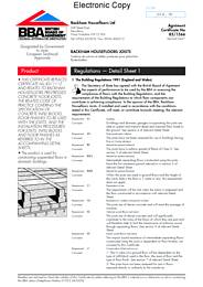 Rackham Housefloors Ltd. Rackham housefloors joists. 2nd issue - The ...