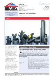 Geberit Ltd. Geberit HDPE drainage systems. 7th issue - The ...