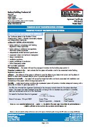 Radmat Building Products Ltd. Paraflex roof waterproofing systems ...
