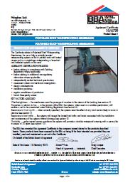 Polyglass SpA. Polyglass roof waterproofing membranes. Product sheet 1 ...