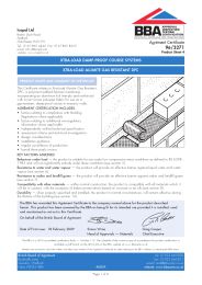 Icopal Ltd. Xtra-load damp-proof course systems. Xtra-load alumite gas ...
