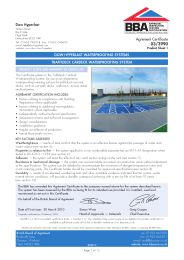 Dow Hyperlast. Dow Hyperlast waterproofing systems - Traffideck Cardeck ...