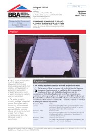 Springvale EPS Ltd. Springvale Beamshield Plus and Platinum Beamshield ...