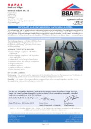 Universal Sealants (UK) Ltd. Britdex MDP (one coat) bridgedeck ...