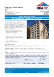 Alumasc Exterior Building Products Ltd. Alumasc render only systems ...