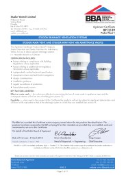 Studor Ventech Limited. Studor drainage ventilation systems. Studor ...