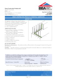 Grace Construction Products Ltd. Grace Construction Products ...