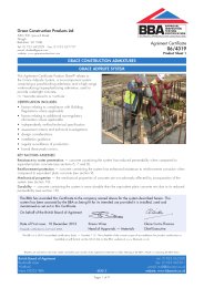 Grace Construction Products Ltd. Grace construction admixtures. Grace ...