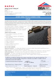 Lafarge Tarmac Trading Ltd. Lafarge Tarmac pervious pavement system ...