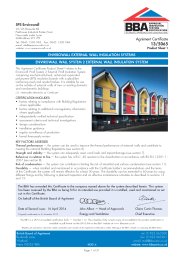 SPS Envirowall. Envirowall external wall insulation systems. Envirowall ...