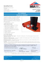 Solco Building Products. Solco membranes. Solshield gas membrane ...