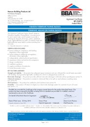 Hanson Building Products Ltd T/A Hanson Formpave. Hanson Formpave ...