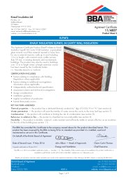 Knauf Insulation Ltd. Supafil. Knauf Insulation Supafil 34 cavity wall ...