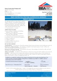 Grace Construction Products Ltd. Grace Construction structural ...