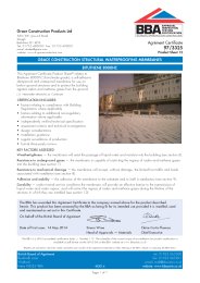 Grace Construction Products Ltd. Grace Construction structural ...