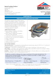 Recticel Insulation Products. Eurothane GP. Eurothane GP underfloor ...