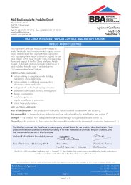 Moll Bauökologische Produkte GmbH. Pro Clima intelligent vapour control ...