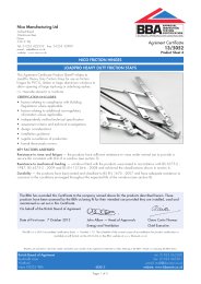 Nico Manufacturing Ltd. Nico friction hinges. LoadPro heavy duty ...