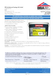 PPG Architectural Coatings UK Limited. PPG Architectural Coatings UK ...