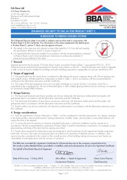 CA Goss Ltd T/A Direct Window Co. Enhanced security to PAS 24 for ...