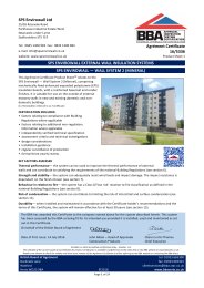 SPS Envirowall Ltd. SPS Envirowall external wall insulation systems ...