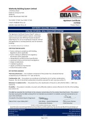 Wetherby Building System Limited. Wetherby Building Systems. EpsiLine ...