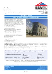 Carea Façade. Carea façade systems. Ardal 202 and Acantha wall cladding ...