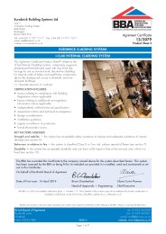 Eurobrick Building Systems Ltd. Eurobrick cladding systems. I-Clad ...