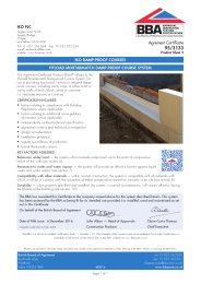 IKO PLC. IKO damp-proof courses. Hyload Mortarmatch damp-proof course ...