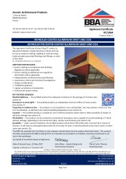 Alcoa Architectural Products. Reynolux coated aluminium sheet and coil ...