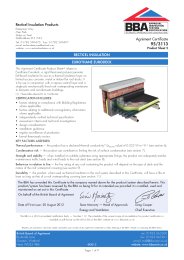 Recticel Insulation Products. Recticel Insulation. Eurothane Eurodeck ...