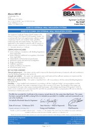 Alsecco (UK) Ltd. Alsecco external wall insulation systems. Alsecco ...