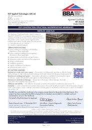 GCP Applied Technologies (UK) Ltd. GCP structural waterproofing ...