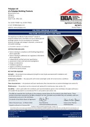 Polypipe Ltd t/a Polypipe Building Products. Polypipe drainage systems ...