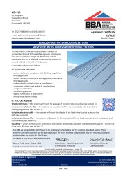 IKO PLC. Armourplan roof waterproofing systems. Armourplan SG roof ...