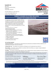 Sundolitt Ltd. Sundolitt Expanded Polystyrene Insulation. Sundolitt EPS ...