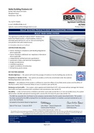 Bullet Building Products Ltd. Bullet Building Products roof ...
