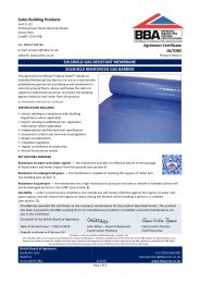 Solco Building Products. Solshield gas-resistant membrane. Solshield reinforced gas barrier ...