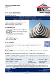 Flexcrete Technologies Limited. Flexcrete concrete products. Flexcrete ...
