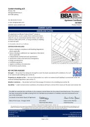 Cembrit Holdings A/S. Cembrit slates. Moorland slates. Product sheet 4 ...