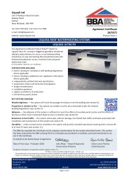 Liquasil Ltd. Liquasil roof waterproofing systems. Liquasil Ultra PU ...