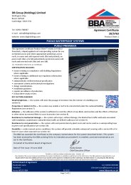 DB Group (Holdings) Limited. Pudlo waterproofing systems. Pudlo ...