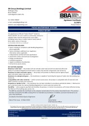 DB Group (Holdings) Limited. Pudlo waterproof systems. Pudlo GB DPC ...