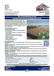 Sika Ltd. Sika Ltd waterproofing systems. Decothane root resistant ...