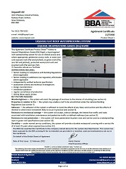 Liquasil Ltd. Liquasil flat roof waterproofing system. Liquasil ...