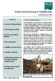 Mobile plant reversing and visibility aids - The Construction ...