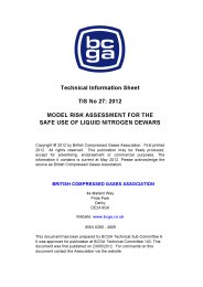 Model risk assessment for the safe use of liquid nitrogen dewars - The ...